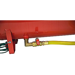 JohnDow Industries JDI-FST15 15 Gallon Fuel Station - Durable and Convenient Fuel Storage and Dispensing Solution,Red