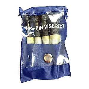 HHIP 3700-0505 4 Piece Pin Vise Set