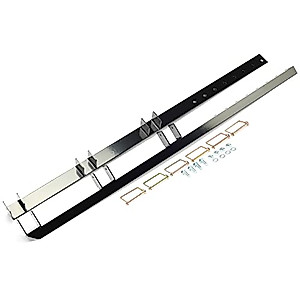 ECOTRIC Heavy Duty 3-Place Edgers Gas Weeder Trimmer Rack Holders for Open Landscape Trailer