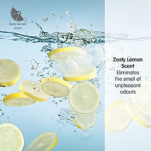 Morphy Richards Custom Fit Lemon Scented Bin Liners, White, Size B, 42/50 litres, Pack of 20