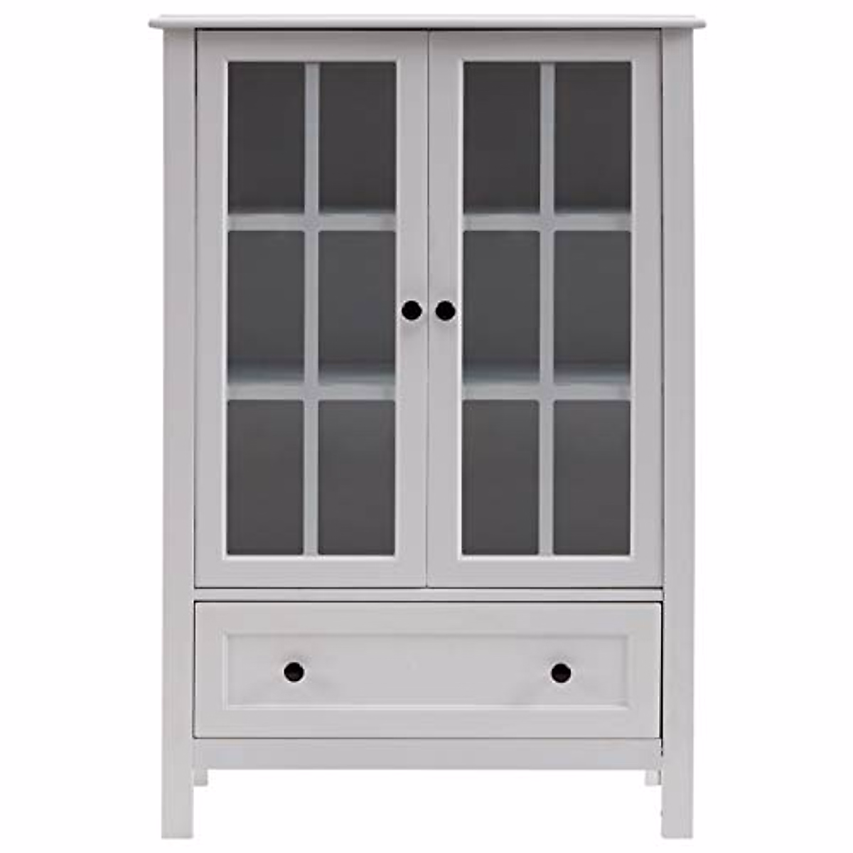 Signature Design by Ashley Miranda Accent Cabinet, 32"W x 12"D x 47"H, White