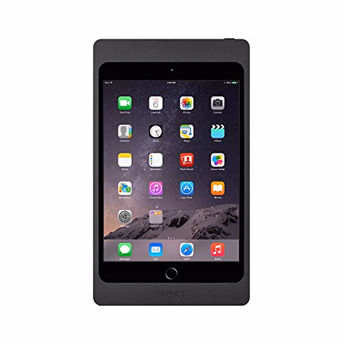 iPort Luxe (LuxePort) Case iPad Case - Compatible with iPad 9.7 6th gen, iPad 9.7 5th gen, iPad Pro 9.7, iPad Air 2, and iPad Air - Black, (71012)