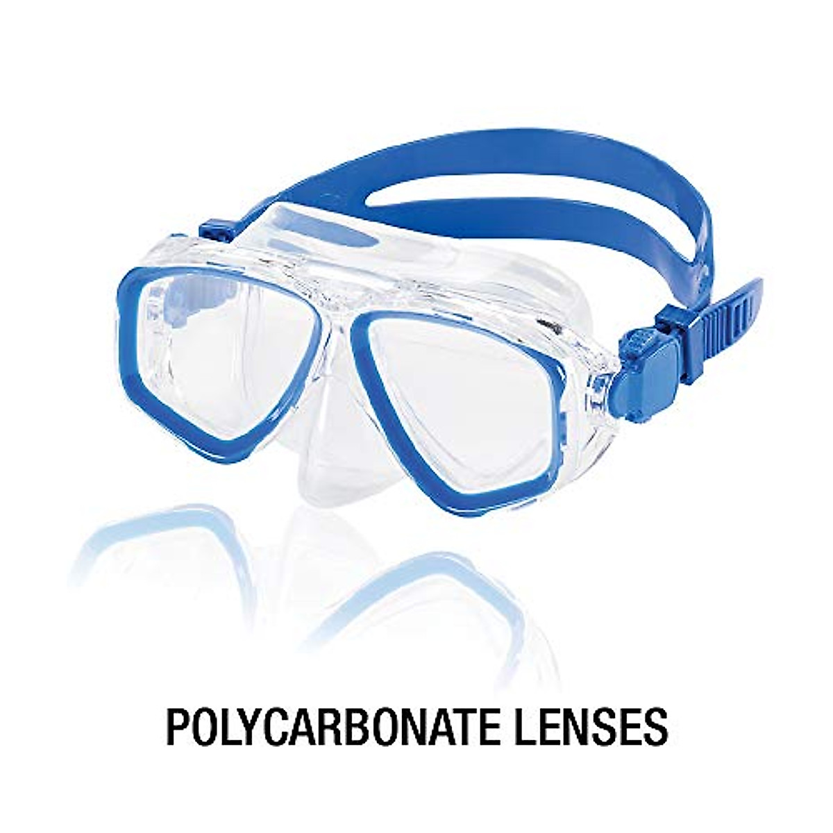 Speedo Unisex-Youth Adventure Swim Mask Junior , Blue