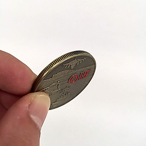 OIF Veterans Military Coin Iraqi Freedom Challenge Coin