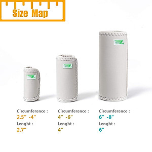 Dog Leg Brace One Pair Heals Hock Joint Wrap Sleeve for Front Legs(L, Grey)