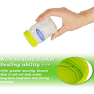 (9-PCs) Travel Bottle Caps Compatible with Lansinoh MAM Bottles, Storage Lids Replacement