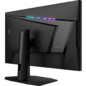 MSI MPG321UR QD 32" Gaming Monitor, 3840 x 2160 (UHD), IPS with Quantum Dot, 1ms, 144Hz, G-Sync Compatible, HDR 600, HDMI, Displayport, USB Type-C, Tilt, Swivel, Height Adjustable, Black