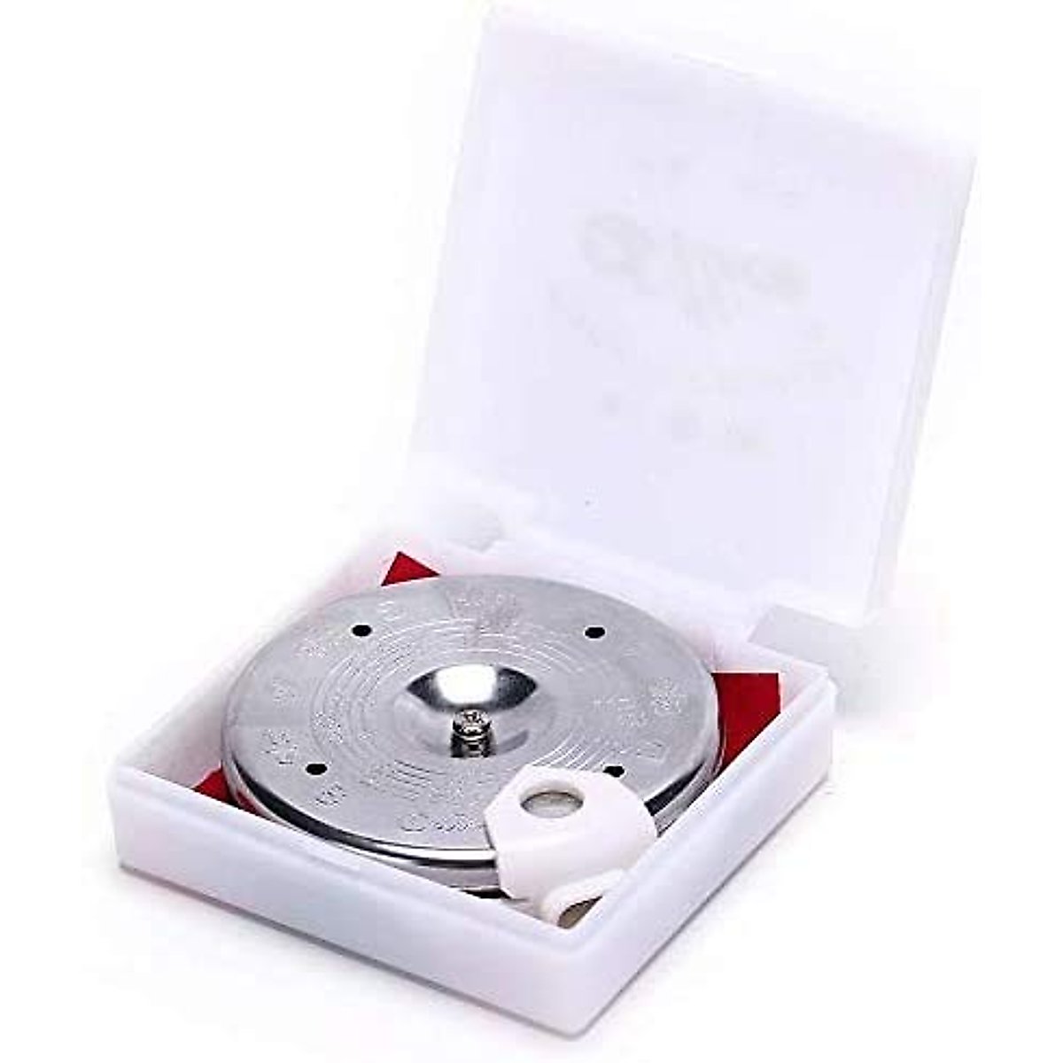 Pitch Pipe Tuner A Precise 13 Note Chromatic C-C Scale From The Master “That's My Tune” Offers You Durable Chrome Plated Pipes With A Sliding Note Selector Giving You A Key To Be a Better Vocalist