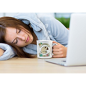 Genuine Fred DRAGGIN Genuine Fred SAY ANYTHING MUG, 16 ounces, White