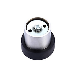 Door Stopper Stainless Steel Cylindrical Floor Door Stop 1.8" Pack of 10