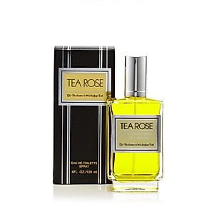 Perfumers Workshop Tea Rose Eau de Toilette Spray for Women, 4.0 Fluid Ounce