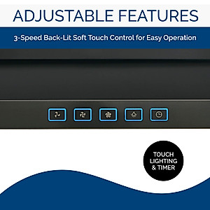 Broan-NuTone BWS2304BLS Range Hood, 30-Inch, Black Stainess Steel Legacy