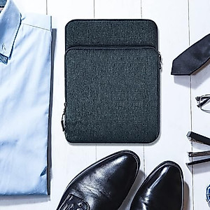 TiMOVO 8-9 Inch Tablet Sleeve Case for All-New iPad Mini 7 (A17 Pro, 2024), iPad Mini 6 (8.3-Inch, 2021), iPad Mini 5/4/3/2/1, Protective Pouch Bag with Multiple Pockets, Indigo