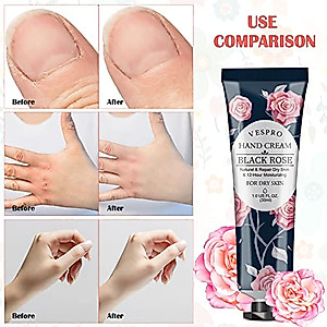 VESPRO 36 Pack Plant Fragrance Hand Cream, Moisturizing Hand Care Cream Gift Set,Mini Hand Lotion Travel Size in Bulk,Gifts for Women,Mom,Sister,Yourself-36 Different Scented/30ml