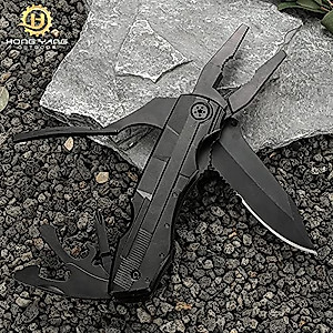 AAZZIE Multifunctional Knife Pliers Portable Multi-Purpose Folding Pliers Combination Swiss Army Knife Knife Knife Outdoor Tool Pliers Set