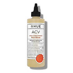 dpHUE Apple Cider Vinegar Hair Rinse, 8.5 oz - Shampoo Alternative & Scalp Cleanser - Removes Buildup & Protects Natural Hair Oils