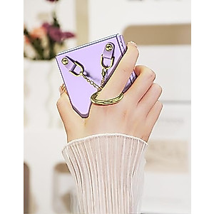 TECHY for Samsung Z Flip 5 Case with Ring, Protective Cover - Small Screen Protection, Matte Finish, Comfortable Grip Phone Case for Galaxy Z Flip 5 Case, Black