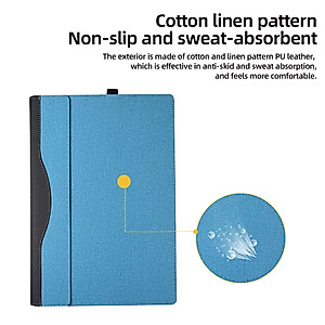 Laptop Sleeve for HP Spectre X360 16-f 16t-f Envy 16-h/Laptops HP 15z-ef2000 Touch optional/15 The 200 Touch /15-dy5097nr/15-dy2096nr / 15-bp 15-ds 15-dr Computer Bag (15.6inch, Sky Blue)