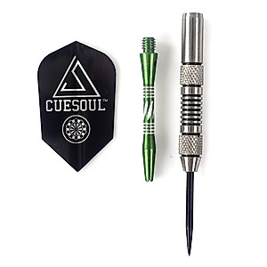 CUESOUL Tungsten Steel Tip Darts 90% Tungsten - Precise Barrels 24 Grams