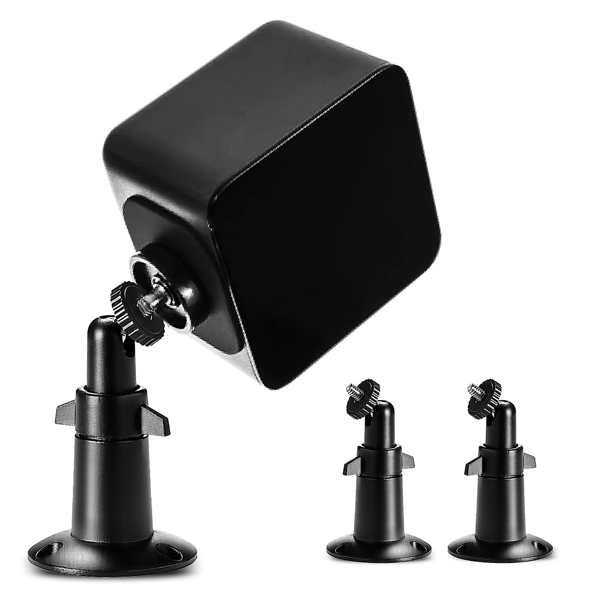 Annrybor Wall Mount 1/4 Screw Mini Bracket for HTC Vive/Valve Index/Vive PRO Base Station, Universal Metal Wall Mount Bracket for VR Rift Sensor