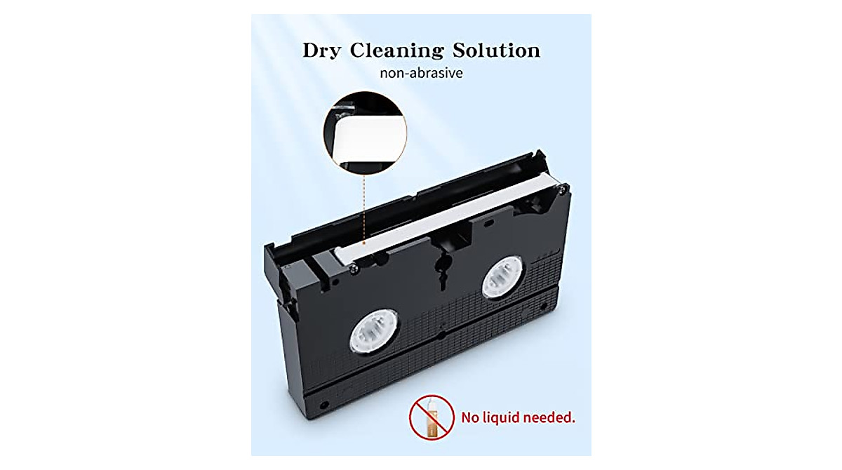 Arsvita Dry VHS/VCR Head Cleaner Kit - Optimize Playback