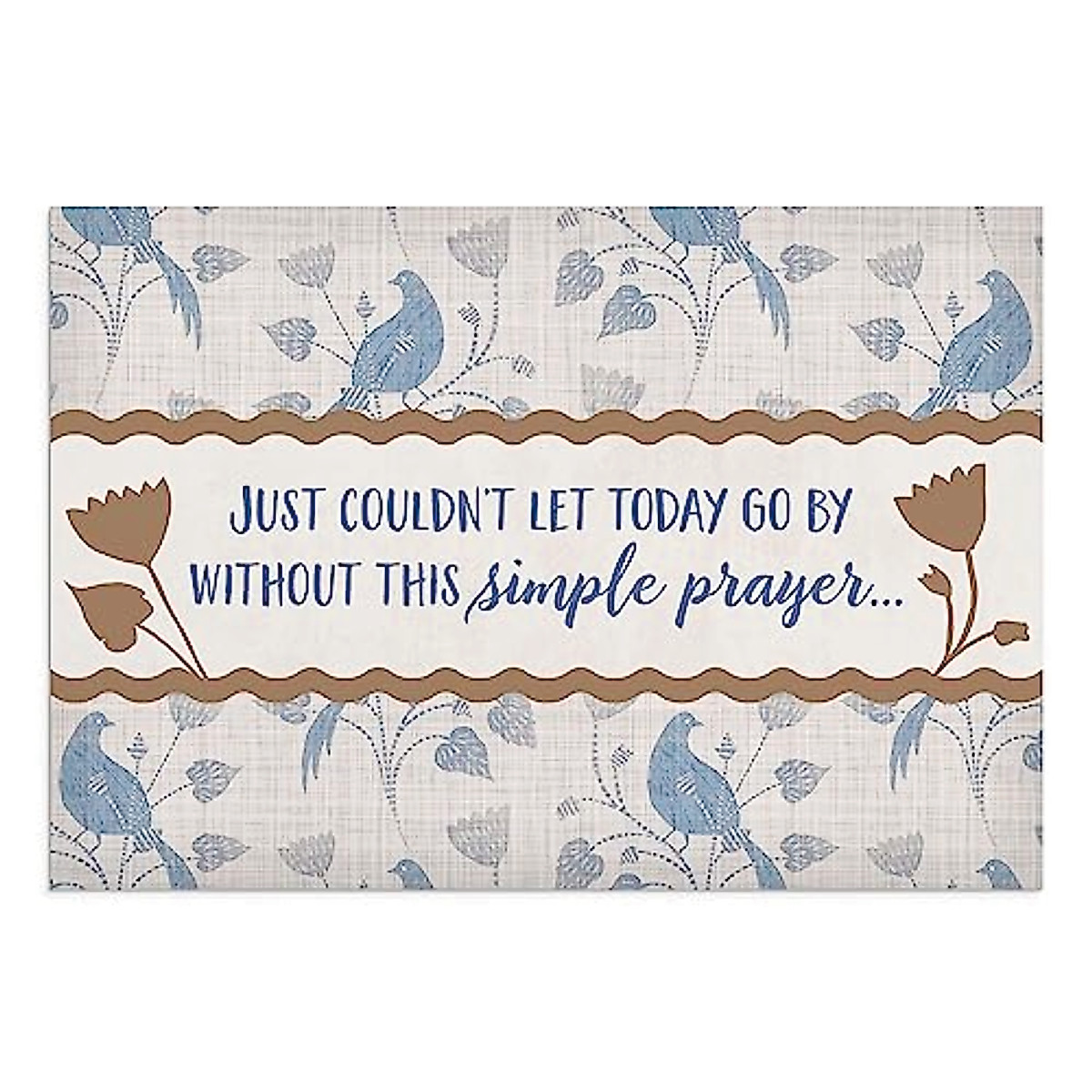 DaySpring - The Lord's Love Never Ends - 4 Floral Desgin Assortment with Scripture - 12 Boxed Praying for You Cards & Envelopes (J9176)