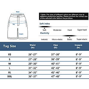 Little Donkey Andy Women's Stretch Quick Dry Cargo Shorts for Hiking, Camping, Travel Black Size M