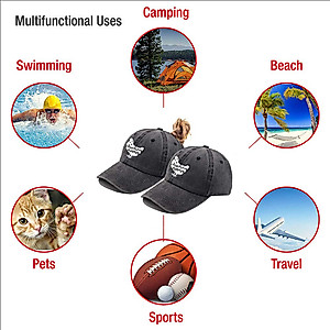 Chicken Mama Hat, Farm Hen Baseball Cap Vintage Washed Distressed Denim Adjustable Dad Hats (Chicken Mama Black, one size)