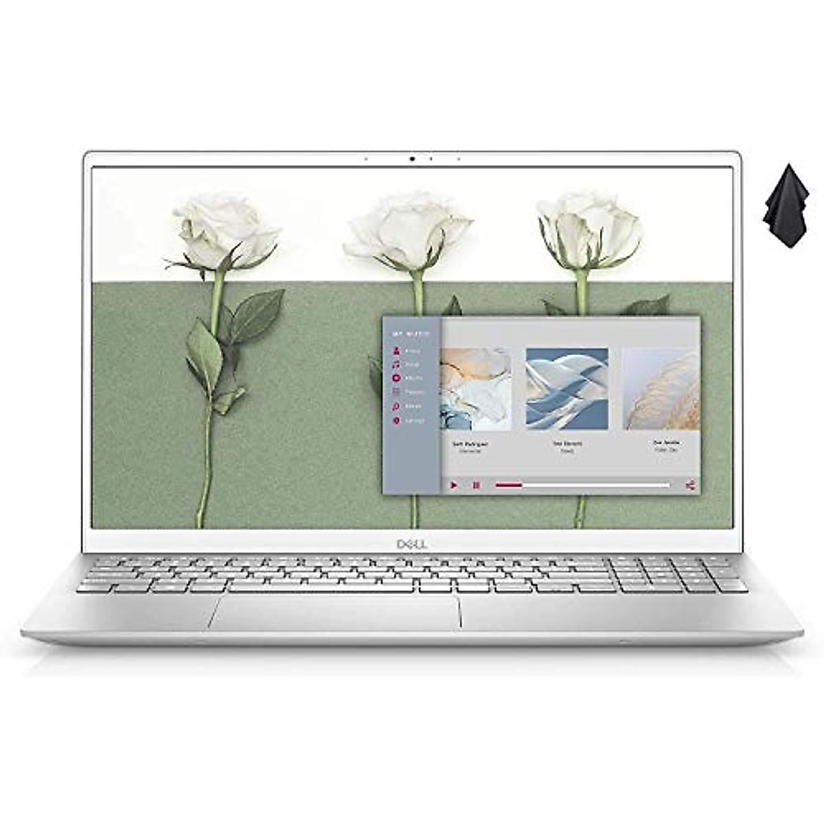 2021 Latest Flagship Dell Inspiron 5000 Series 5502 15.6 FHD Laptop 11th Gen Intel Quad-Core i7-1165G7 16GB RAM 512GB SSD Backlit Keyboard FP Reader Webcam USB-C Windows 10 Silver (Renewed)