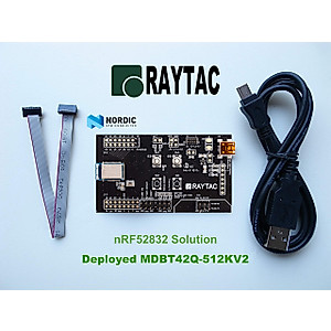 MDBT42Q-DB-32 Nordic nRF52832 Module (MDBT42Q-512KV2 / Chip Antenna / 32 GPIO) Evaluation Board Dev Kit DK Bluetooth ANT+ BT5.2 BT5 FCC IC CE Telec KC RCM SRRC Demo Board