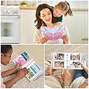 Fintie Mini Photo Album for 3-Inch Film - 104 Pockets Album for Fujifilm Instax Mini 12/EVO/11/40 Instant Camera & Mini Link 2 Printer