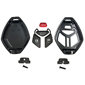 Horande Replacement Key Fob Cover Case fits for Mitsubishi Eclipse Galant Lancer Outlander Keyless Entry Key Fob Shell (2PCS)