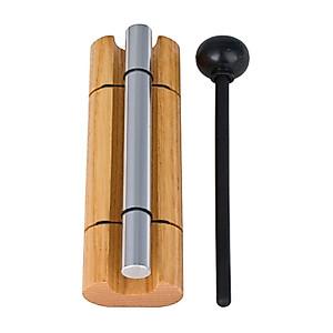 Woodstock Chimes Signature Collection Woodstock Zenergy Chime, 5", Solo, Mini Eastern Energies Chimes for Awareness, Meditation, Relaxation (ZENERGY1)