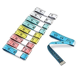 Learning Resources Customary / Metric Tape Measures, Set of 10