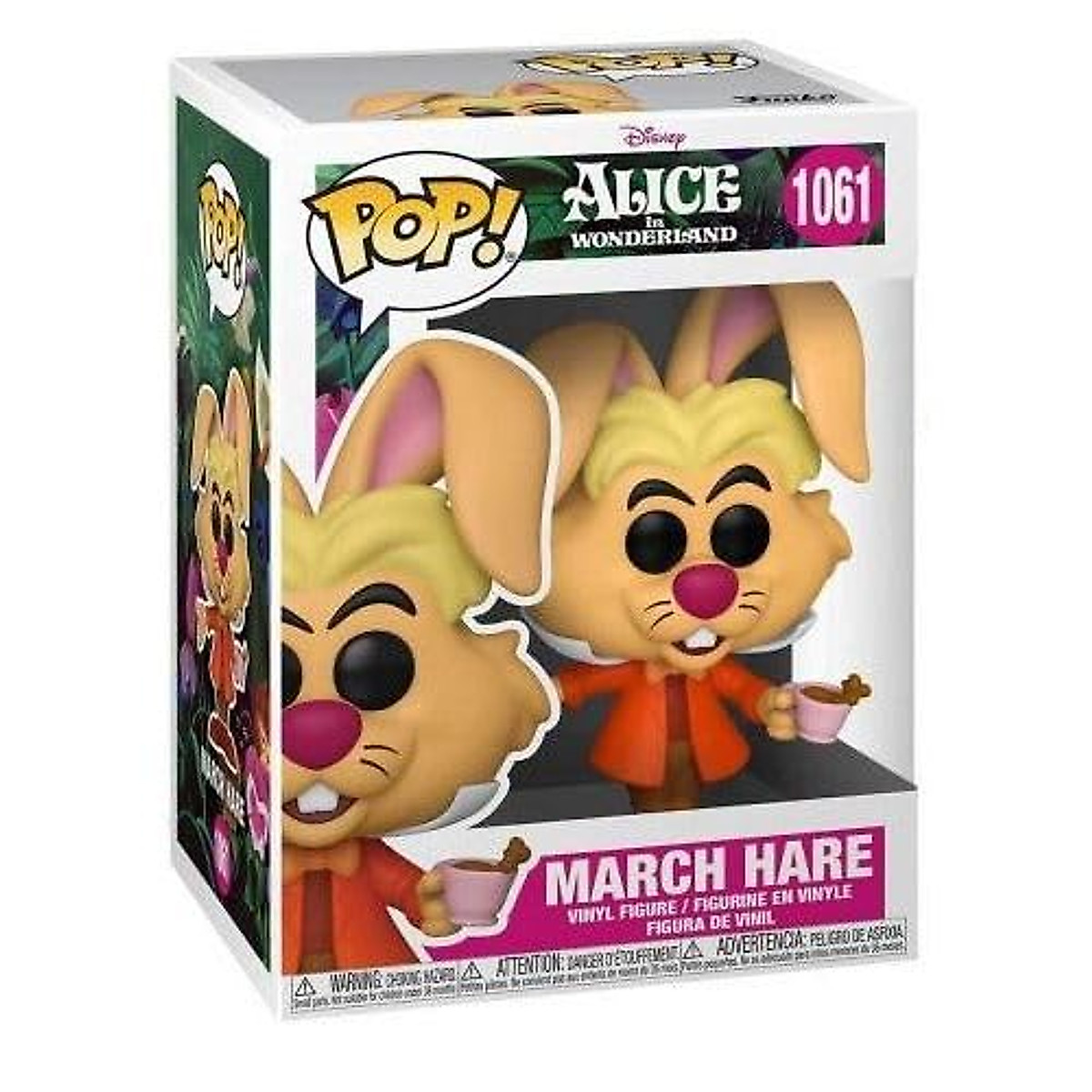 March Hare Pop #1061 - Alice in Wonderland 70th Anniversary Vinyl Figure (Bundled with Plastic Protector Box)