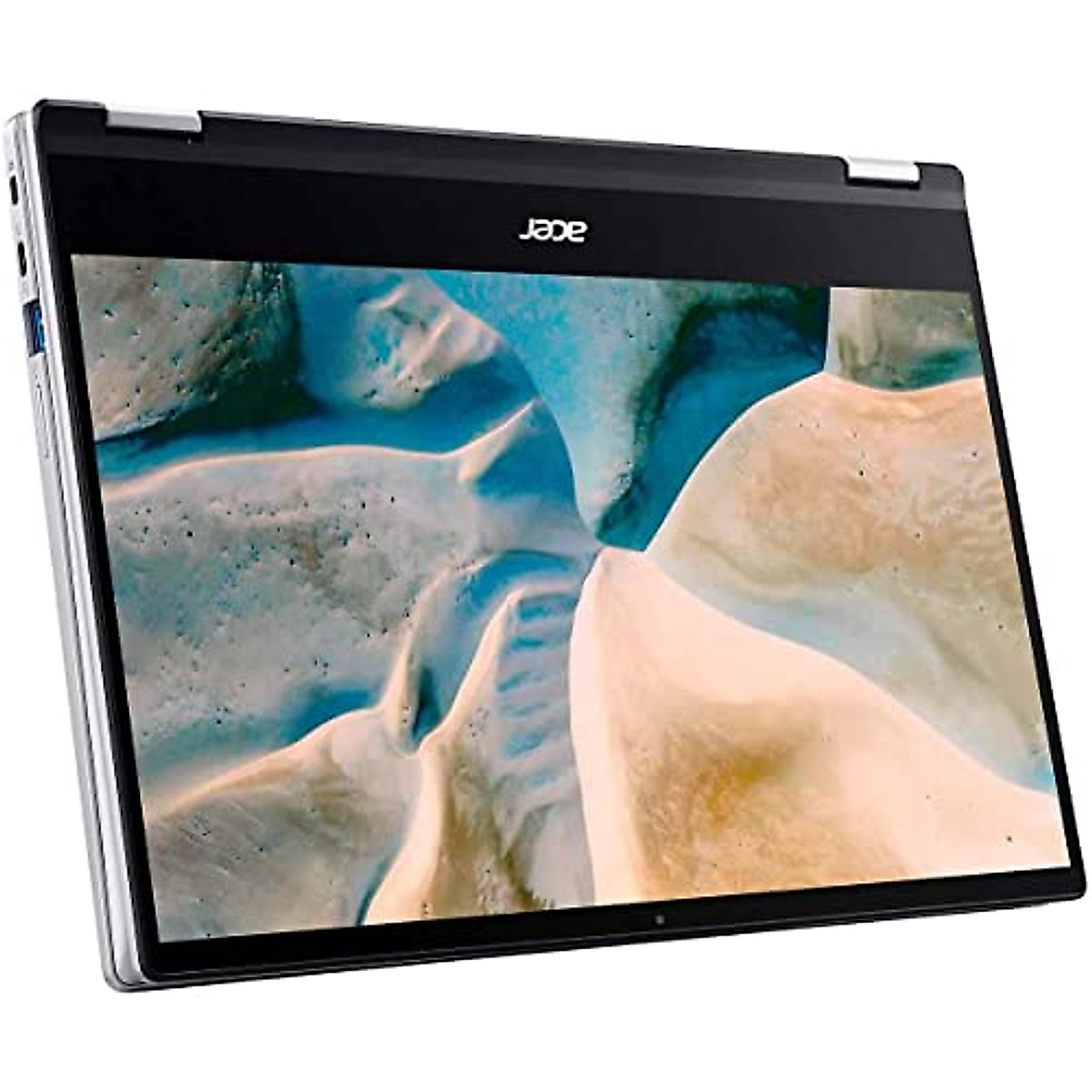Acer 2023 Newest Spin 2-in-1 Convertible Chromebook, AMD Ryzen 3 3250C(Up to 3.5GHz), 14 Inch FHD IPS Touchscreen, 8GB RAM, 128GB eMMC, WiFi, Backlit Keyboard, Chrome OS, Silver