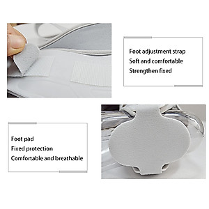 WILLQ Ankle Support Brace Ankle Stabilizer Support for Sprains Strain Tendonitis Sprained Ankle Injury Recovery Support and Injury Protection Brace ​for Pain Relief Adjustable Support