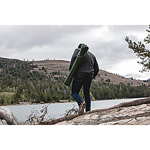 PTZ Camp Chair - Picnic Chair - Beach Chair with Carrying Bag, (Khaki Green)