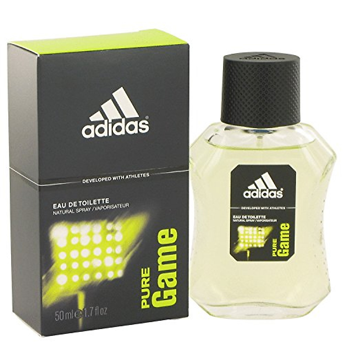 Adidas Pure Game by Adidas Eau De Toilette Spray 3.4 oz -100% Authentic for Men