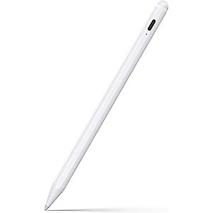 Stylus Pen for iPad with Palm Rejection& Fast Charge, Active Pencil Compatible with (2018-2022) Apple iPad Pro (11/12.9 Inch),iPad Air 3/4/5,iPad10/9/8/7/6, iPad Mini 5/6