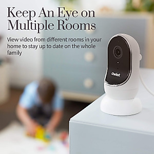 Owlet Cam 2 Pack Smart Baby Monitor - Secure, Encrypted HD Video from Anywhere, with Sound & Motion Notifications