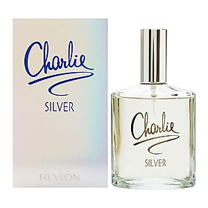 Charlie Silver by Revlon for WomenEau De Toilette Spray, 3.4 Ounce