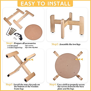 Drink Dispenser Stand, Beverage Dispenser Stand Fits 5-10 Inches Diameter of Glass Jar Water Jug and Containers Drink Stand Water Jug Stand Water Bottle Stand Beverage Dispenser Holder(2 Pieces)