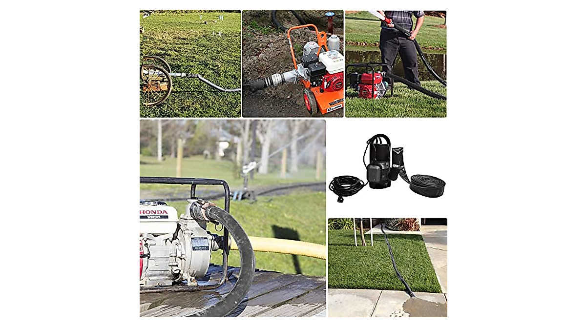 Heavy Duty 2" Pool Backwash Hose – Durable Water Discharge Solution