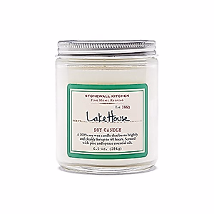 Stonewall Kitchen Lake House Soy Candle, 6.5 Ounce