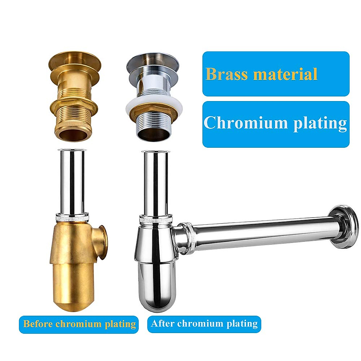 Bathroom Ceramic Washbasin and Faucet Combo White Small Sink Wall Mount Sink Corner Sink Set Chrome Pop-up Drain Included (Sink with Faucet & Drain)