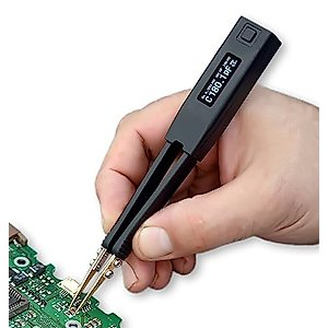 Smart Tweezers ST5-S Professional LCR Meter/ESR Meter with Spare Test Leads and Pocket Case