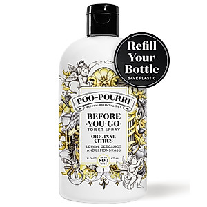 Poo-Pourri Before-You- go Refill Bottle, 16 Fl Oz, Original Citrus 16 Fl Oz
