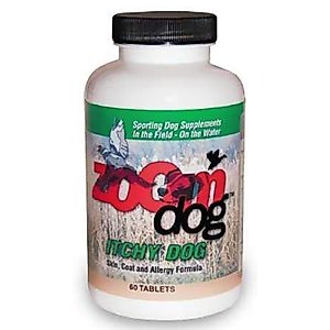 Zoom Dog Itchy Dog Skin, Coat Allergy Formula (60 Tabs)