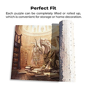 Jigsaw Puzzles 1000 Pieces for Adults - Dragon Puzzle - for Adults Teens Educational Toys Gifts(29.5x19.7 Inches)